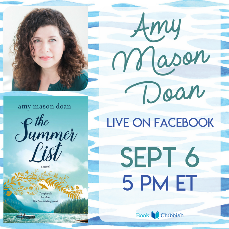 Facebook Live author chat today! – Amy Mason Doan